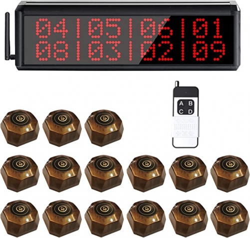 Restaurant Pager System Queue Calling System Wireless Table Call with 1 ... Restaurant Pager System Queue Calling System Wireless Table Call with 1 ...